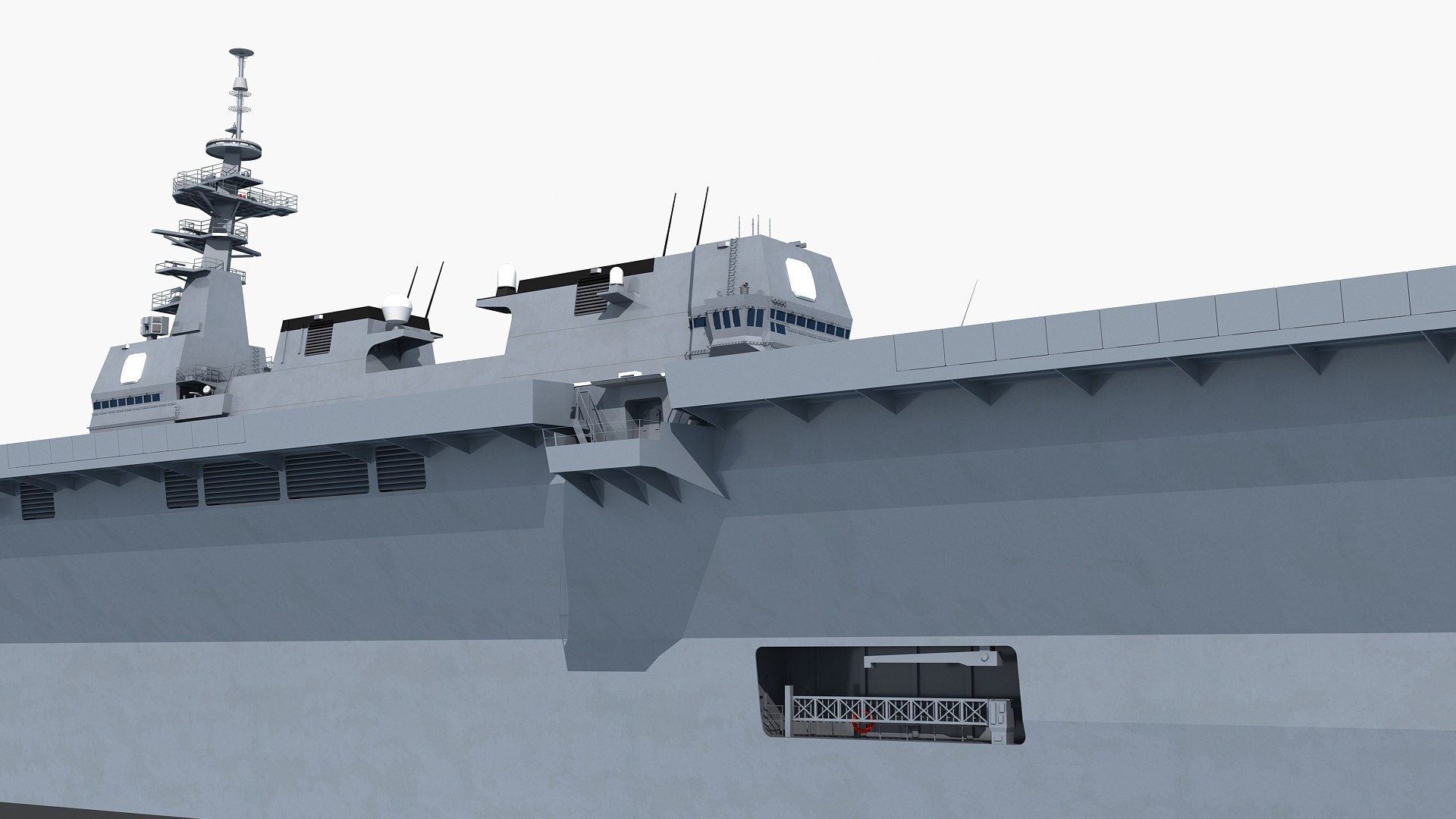 Izumo Class Izumo Helicopter Destroyer 183 3D Model - TurboSquid 2171428