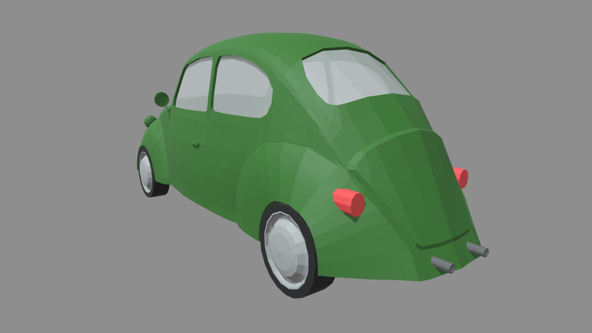Low Poly Classic Car 01 3D Model - TurboSquid 2063261