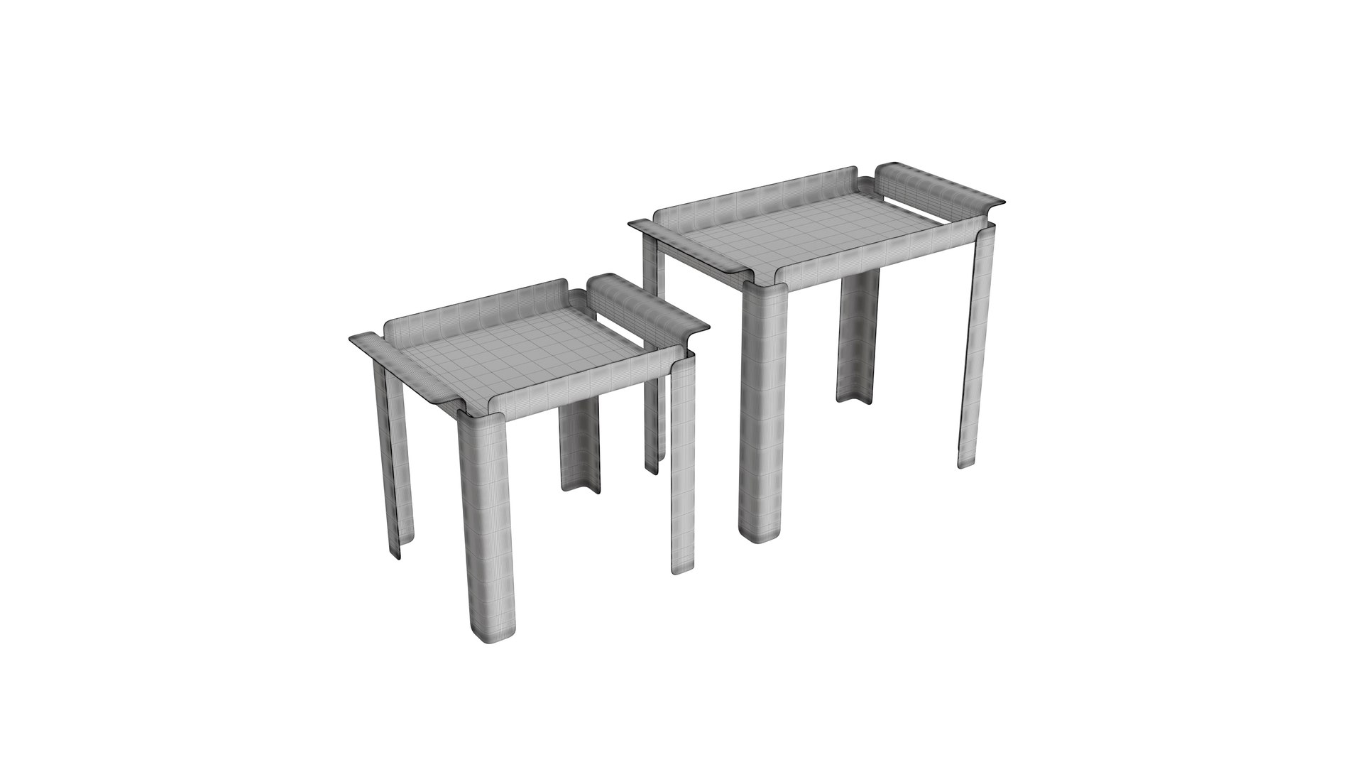 Box Table 3D Model - TurboSquid 1944754