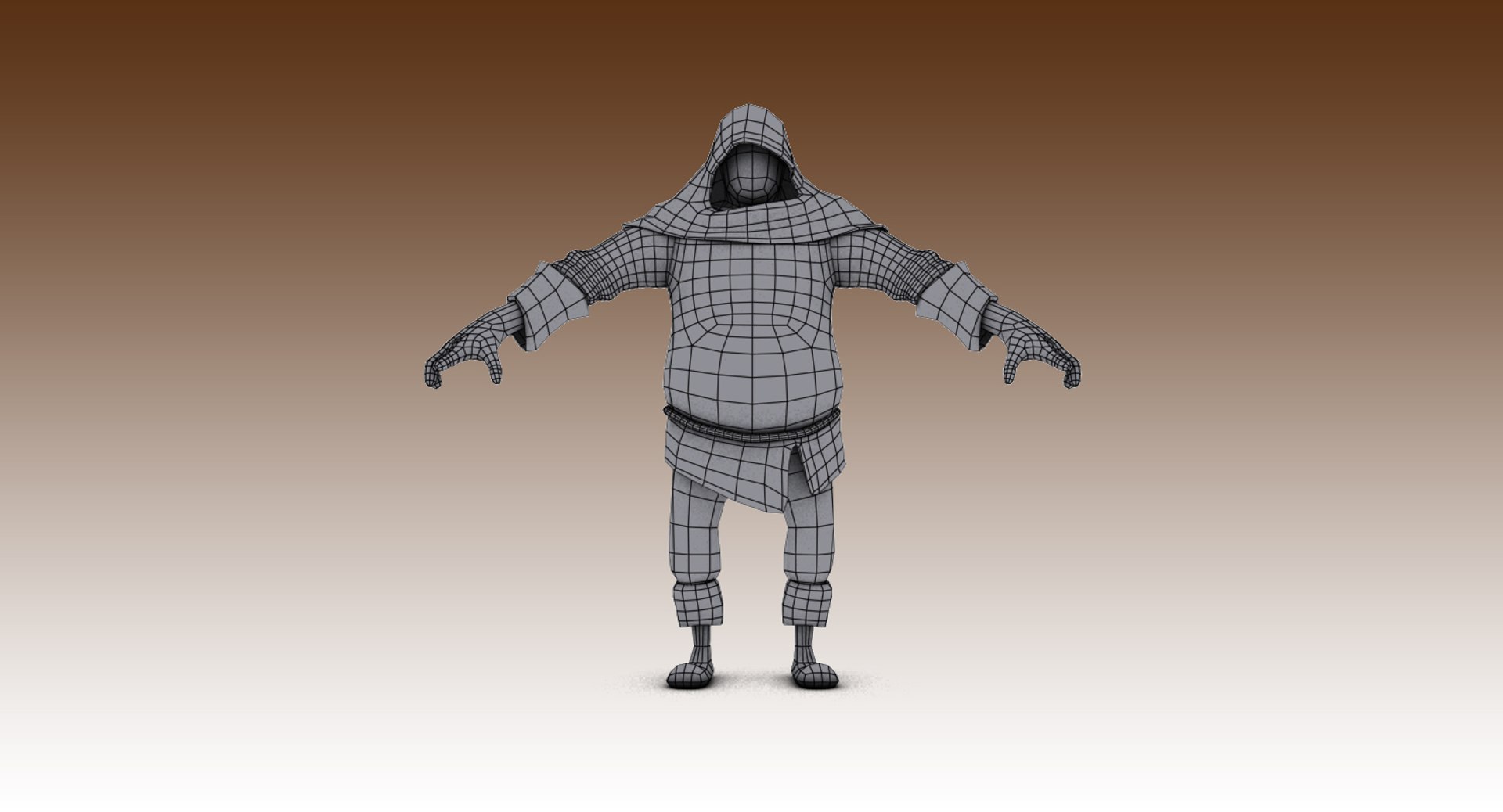 executioner rigged 3d model