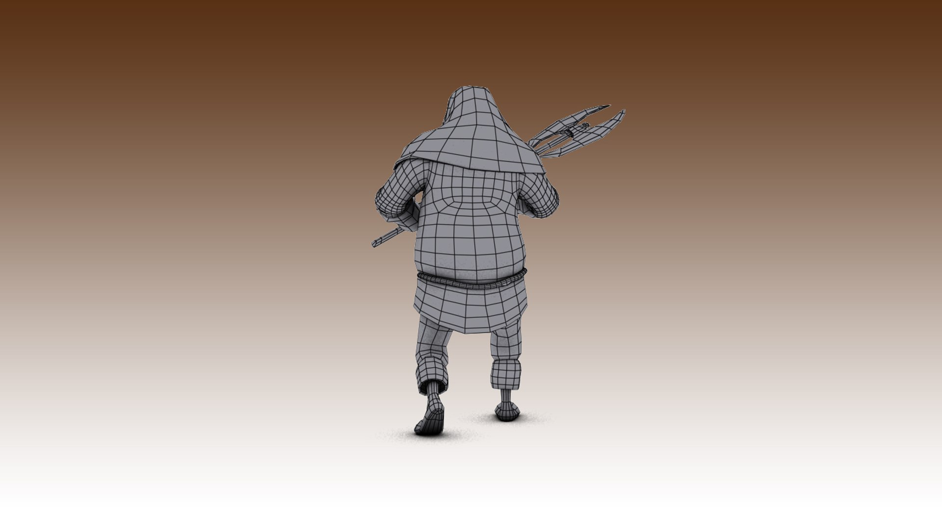 executioner rigged 3d model