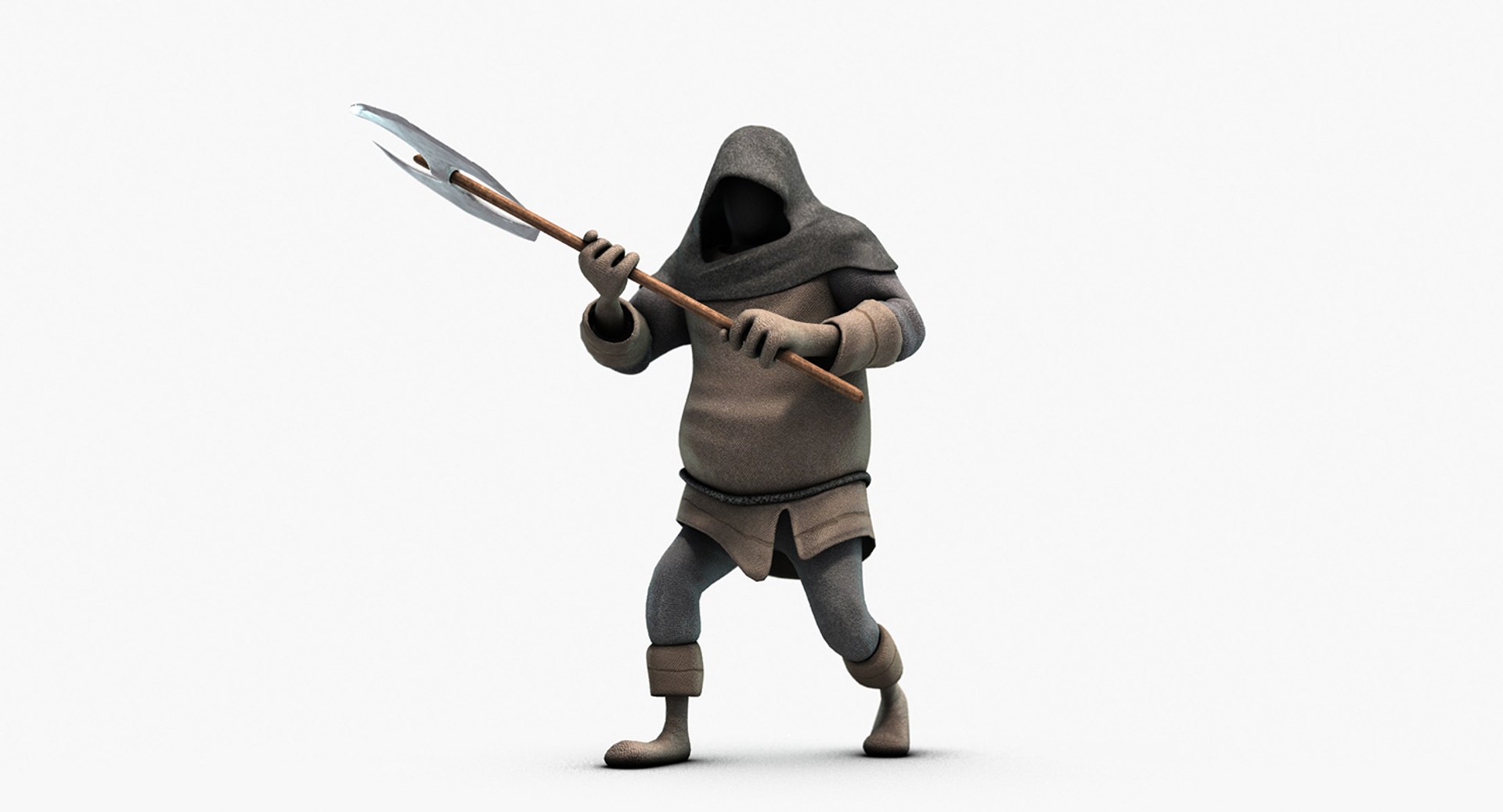 executioner rigged 3d model