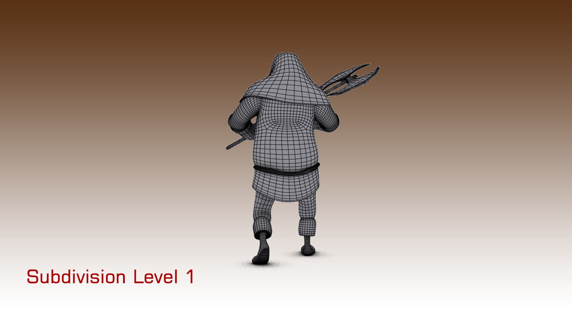 executioner rigged 3d model