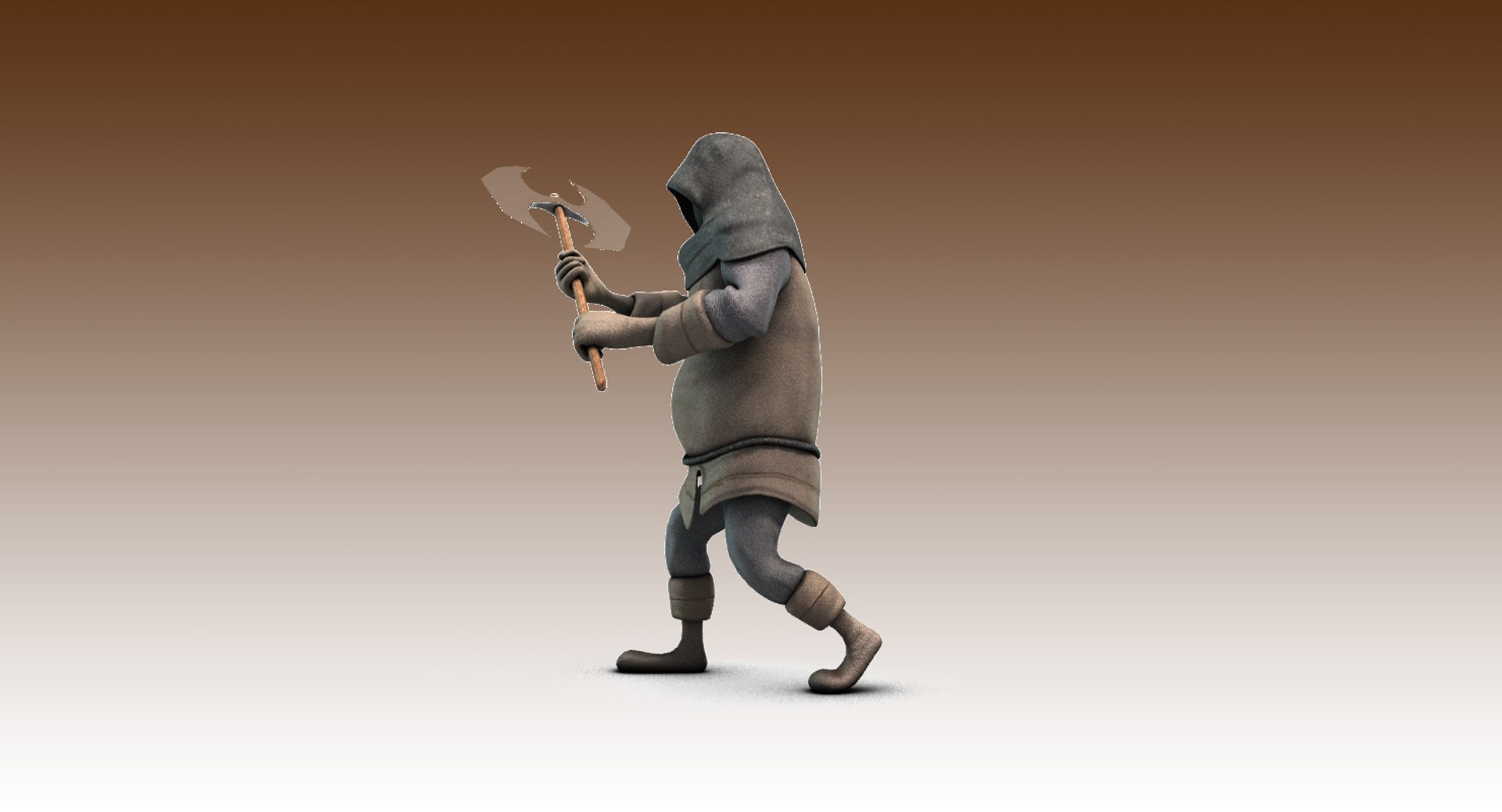 executioner rigged 3d model