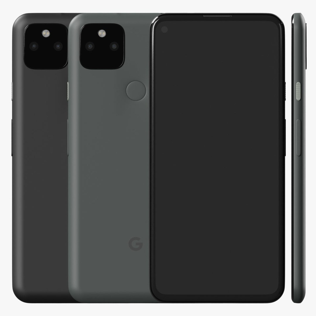 Google Pixel 5a All Colors 3D model - TurboSquid 2064748
