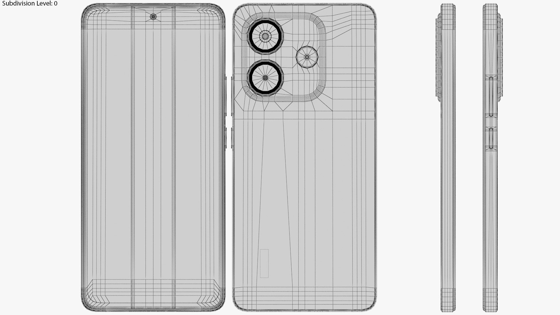 Xiaomi Redmi Note 14 4G Purple Model - TurboSquid 2343126