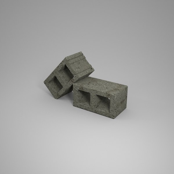 3ds max cmu cinder block