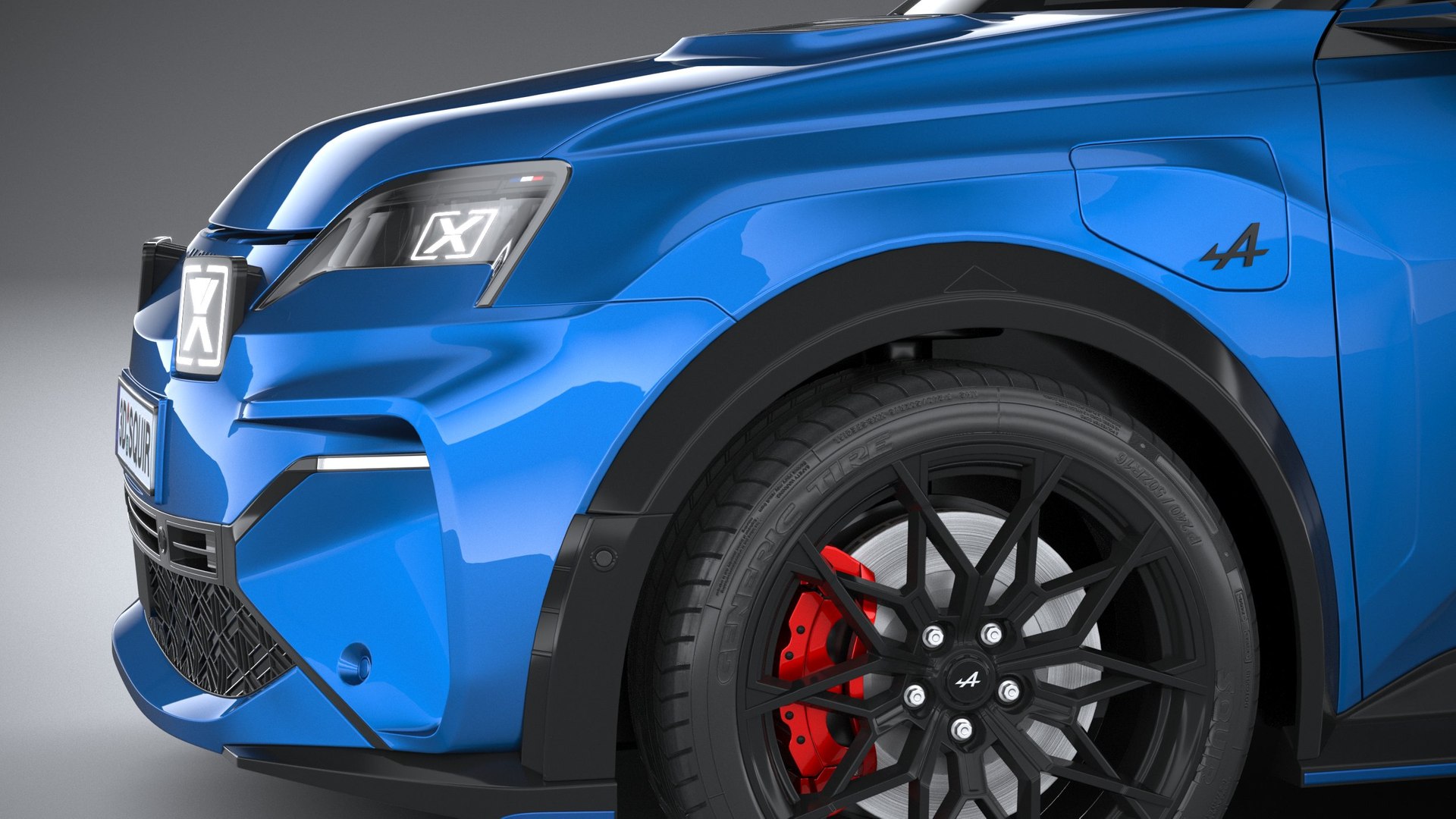 Alpine A290 GTS 2025 Model - TurboSquid 2259223