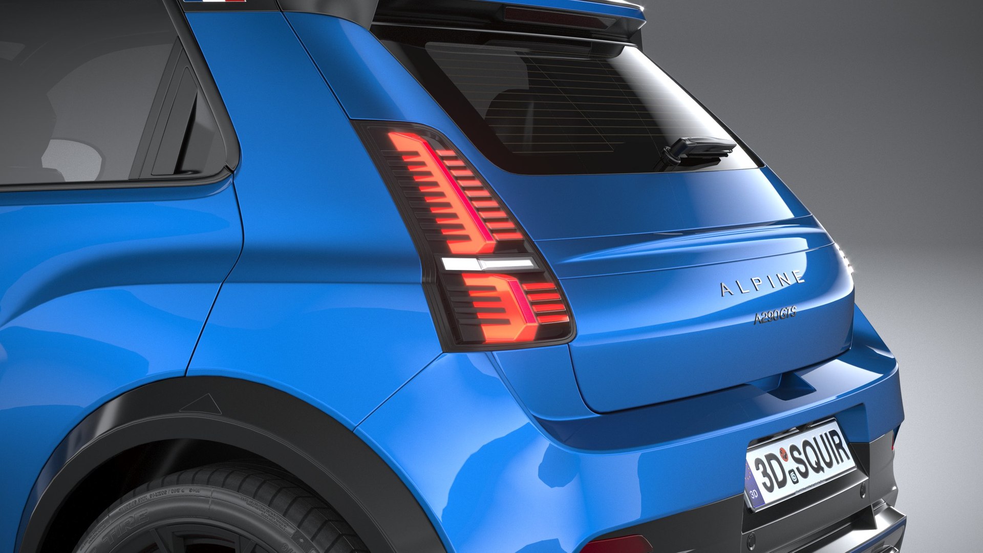 Alpine A290 GTS 2025 Model - TurboSquid 2259223