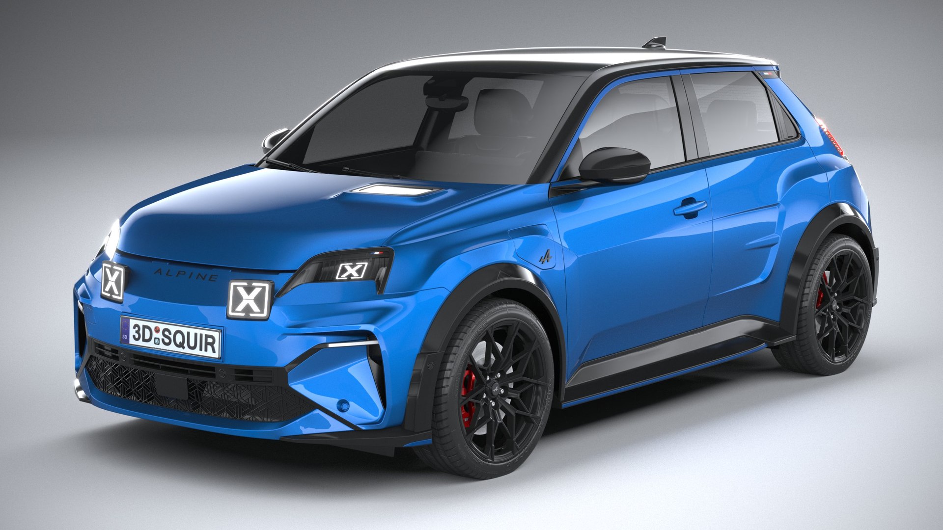 Alpine A290 GTS 2025 Model - TurboSquid 2259223