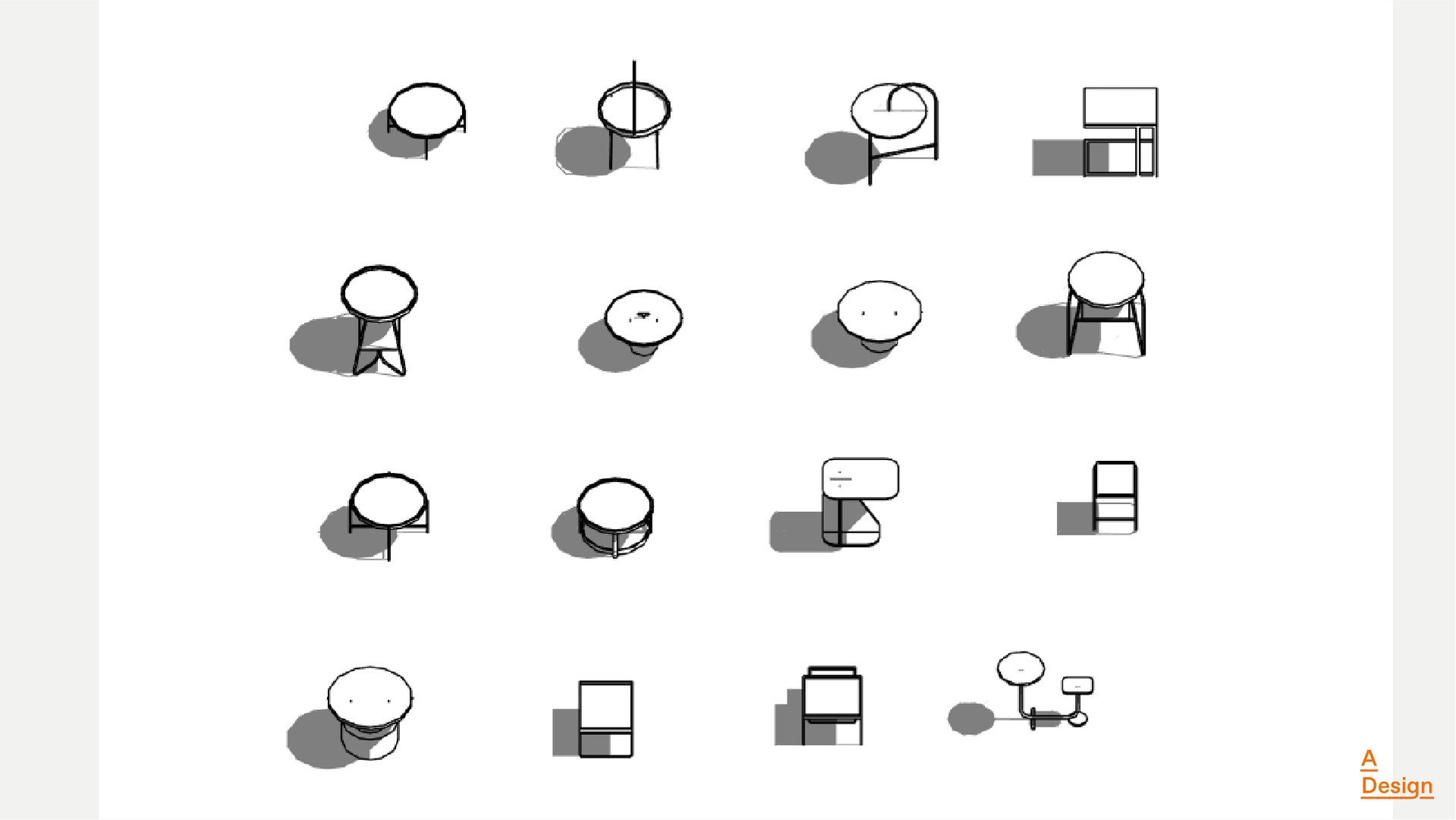3D Coffee Tables - Pack Of Revit Families - TurboSquid 2151419