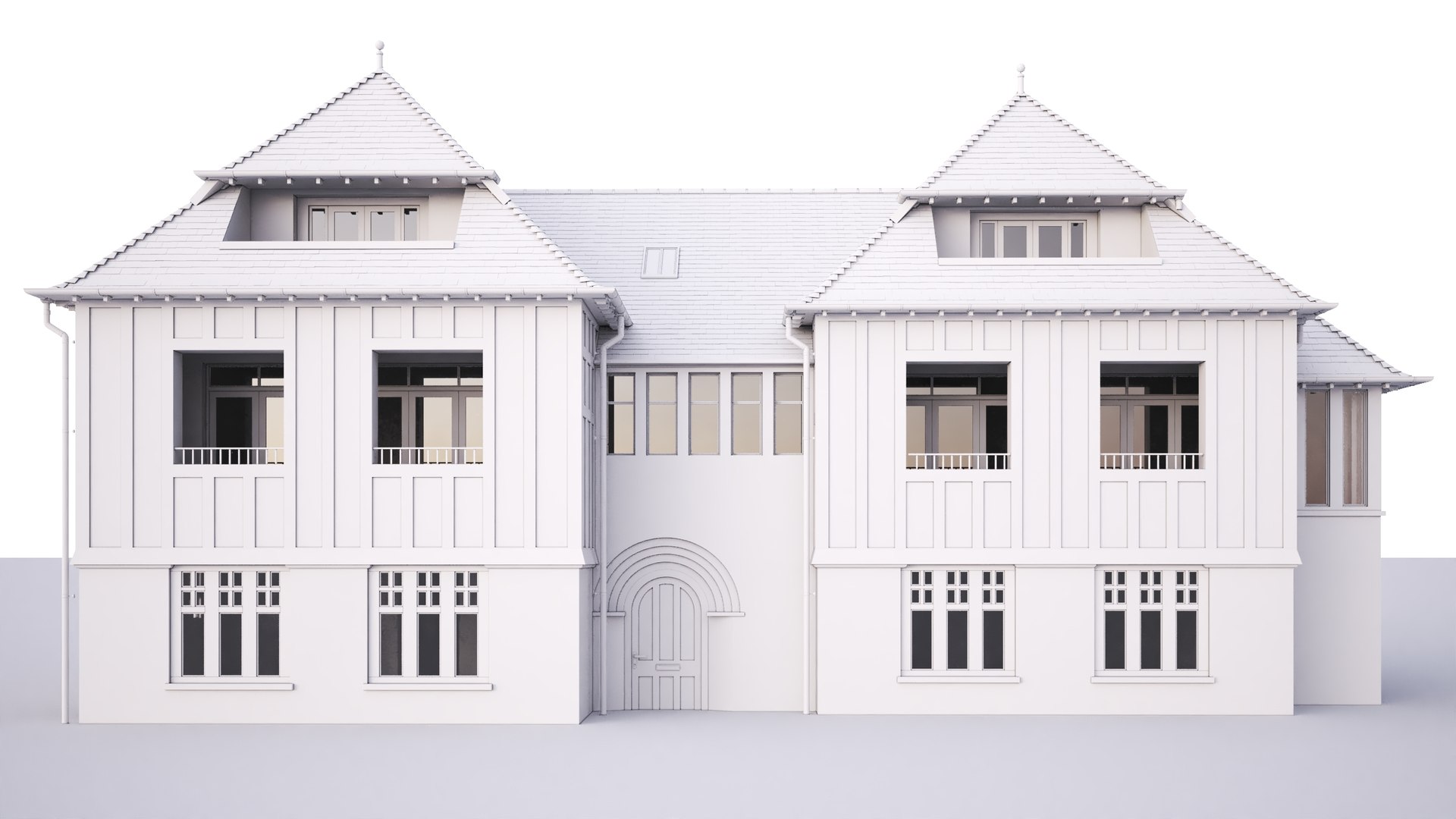 Hayes Lane House 3D Model - TurboSquid 2046179