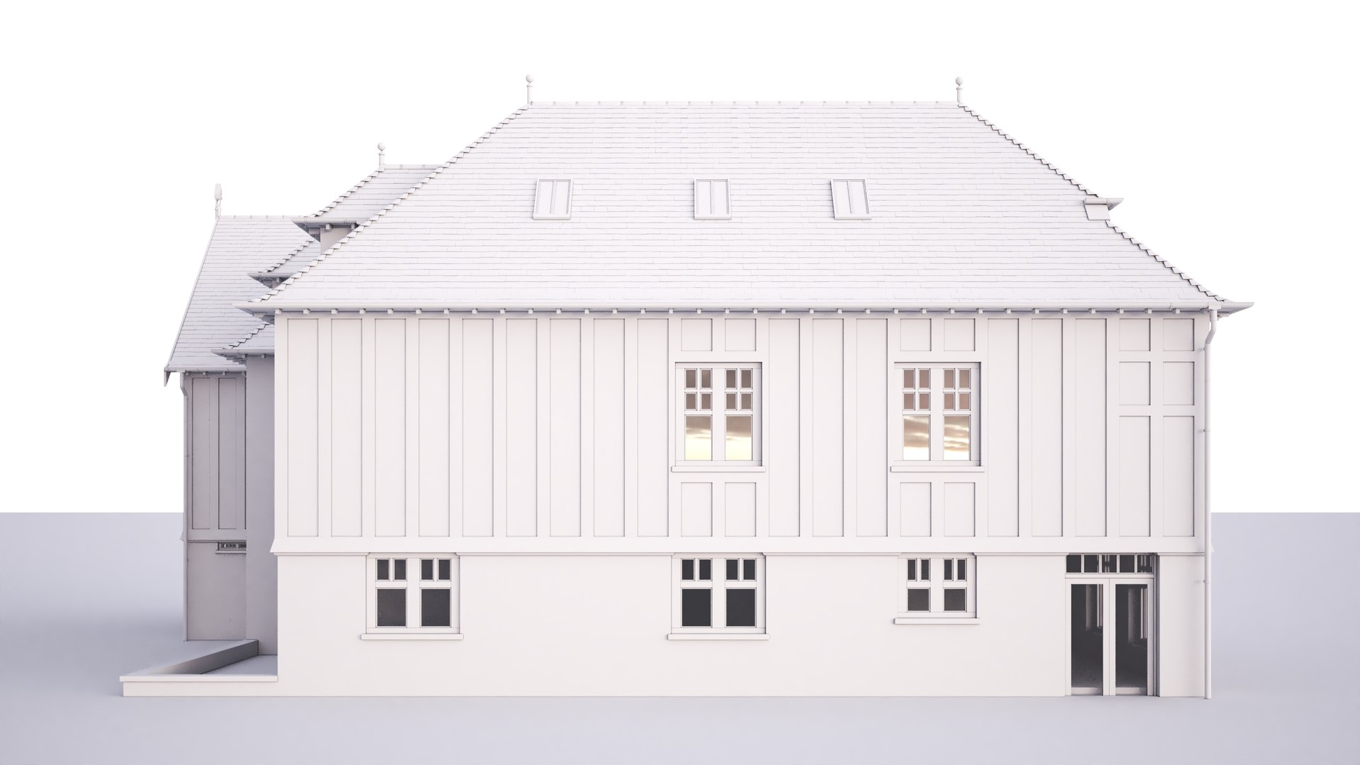 Hayes Lane House 3D Model - TurboSquid 2046179