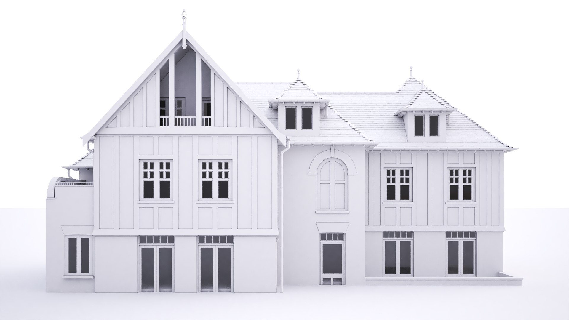 Hayes Lane House 3D Model - TurboSquid 2046179