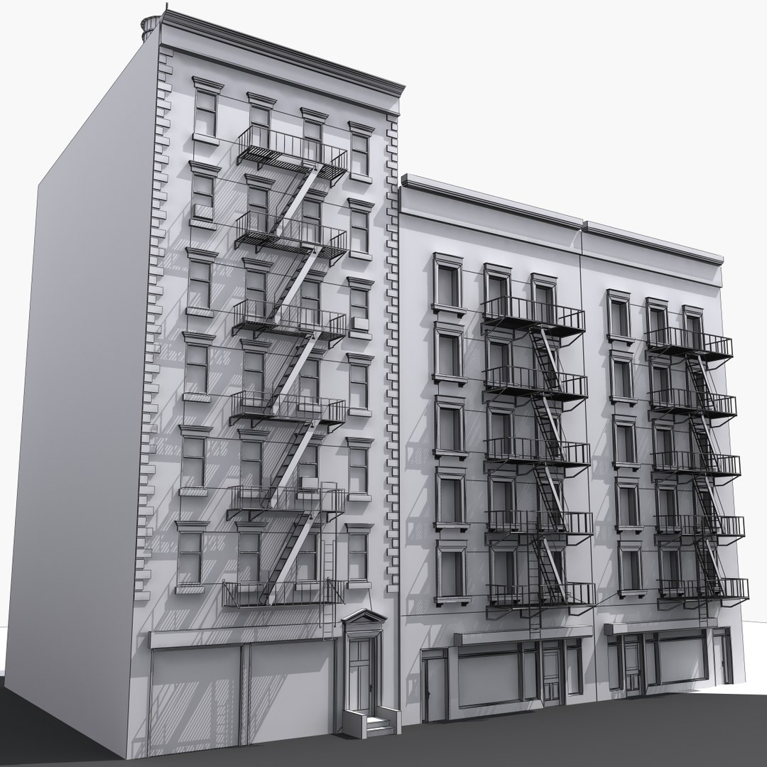 Bronx Buildings 3d 3ds