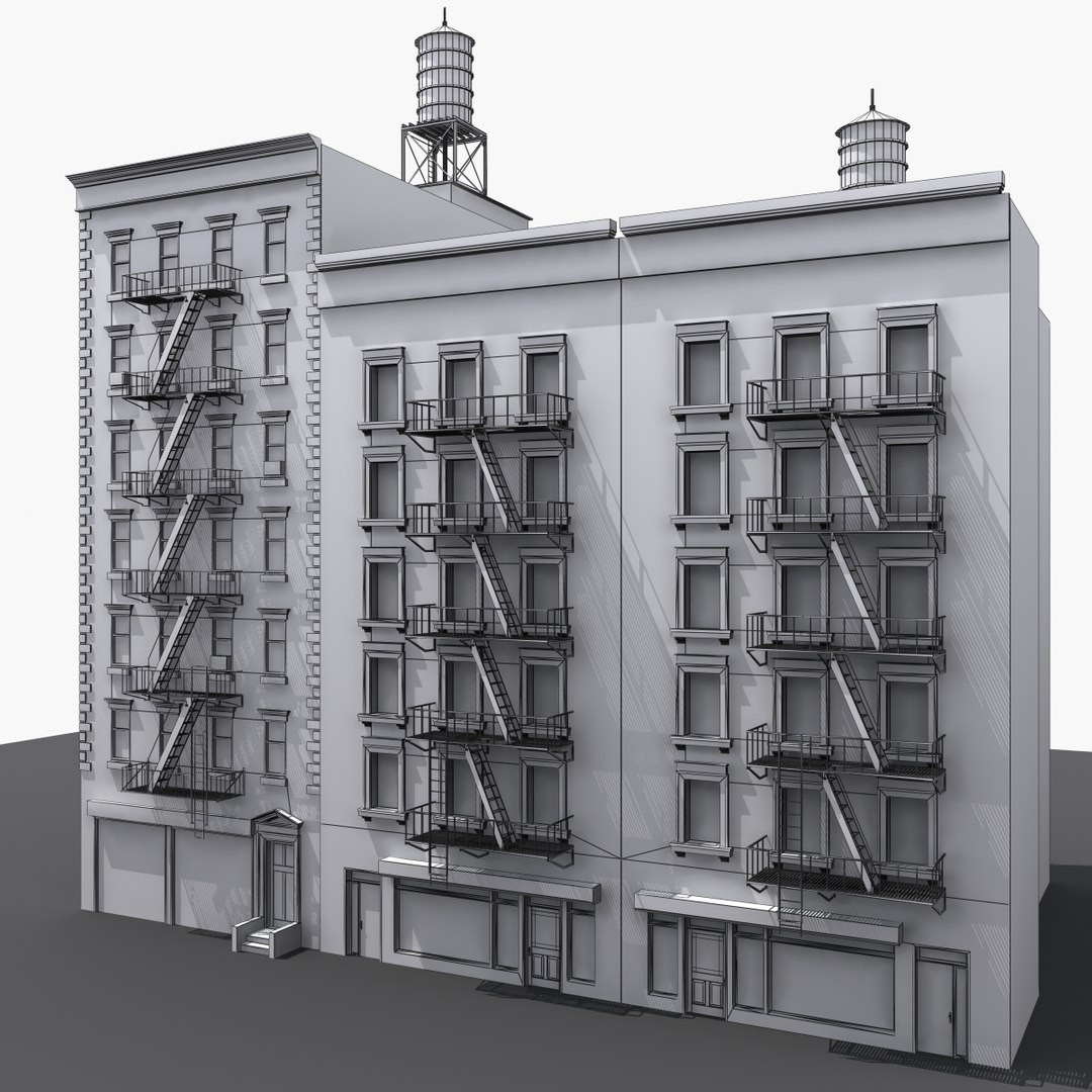 Bronx Buildings 3d 3ds