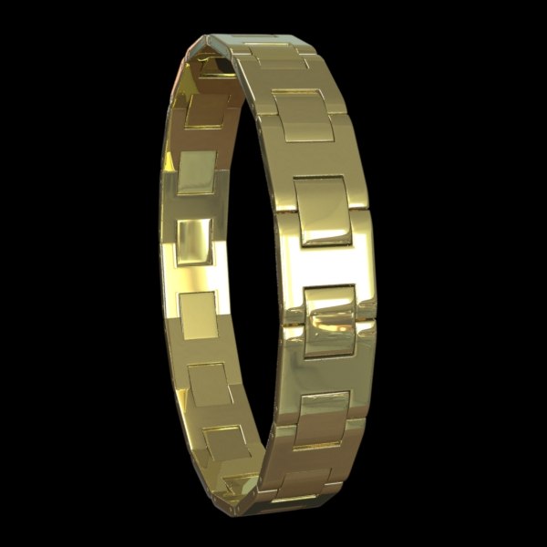 braided bracelet 3d obj