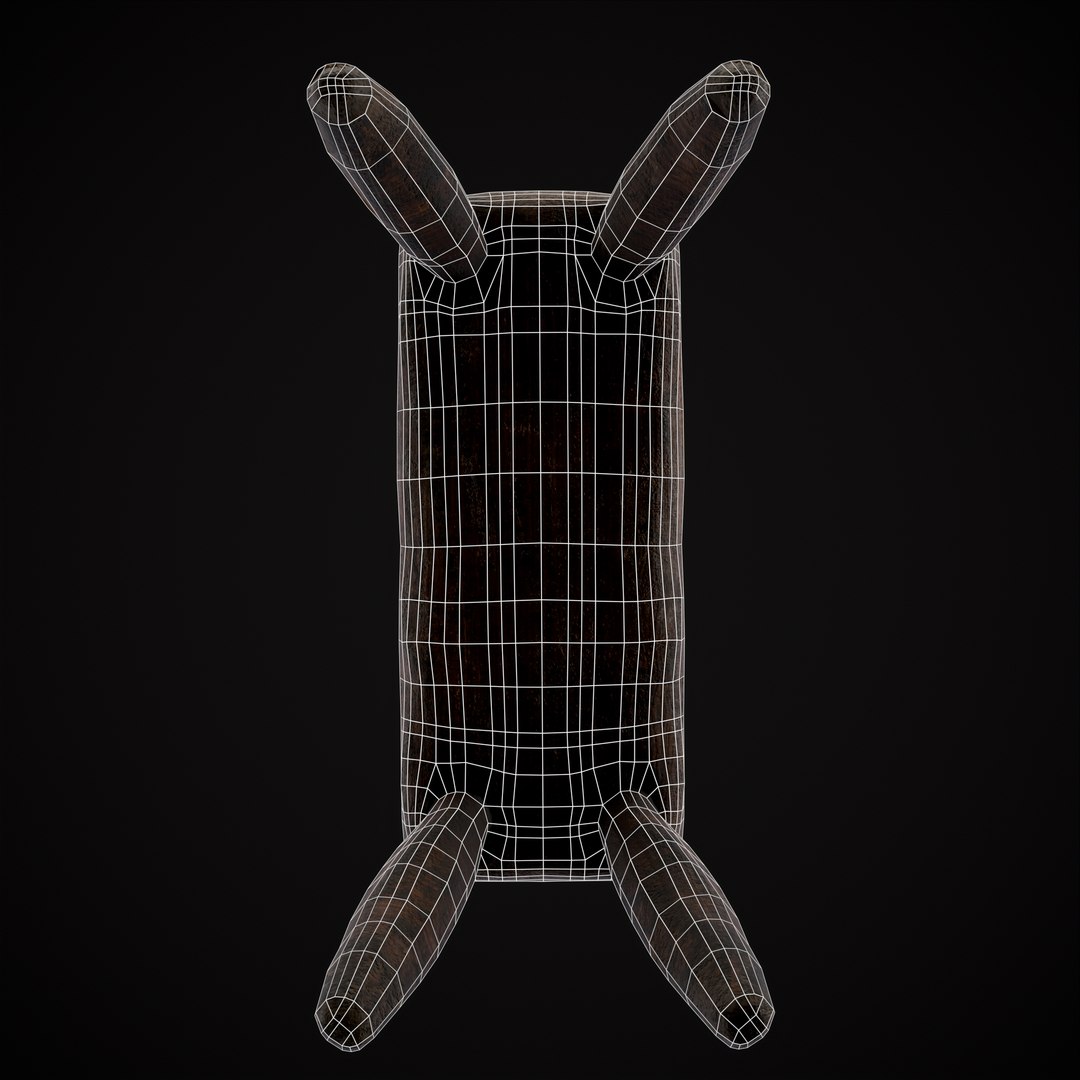 Carved Medieval Horse Toy 3D - TurboSquid 2078636