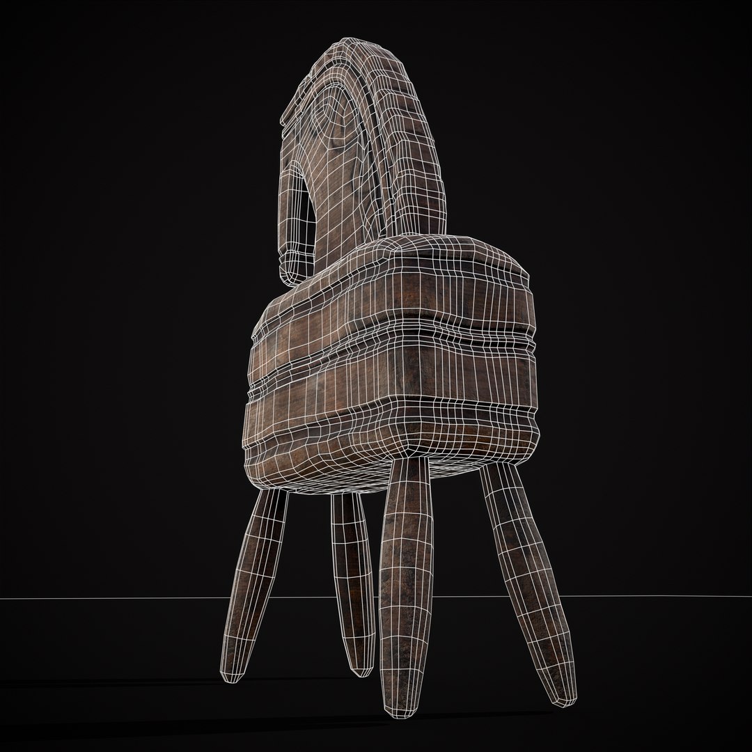 Carved Medieval Horse Toy 3D - TurboSquid 2078636