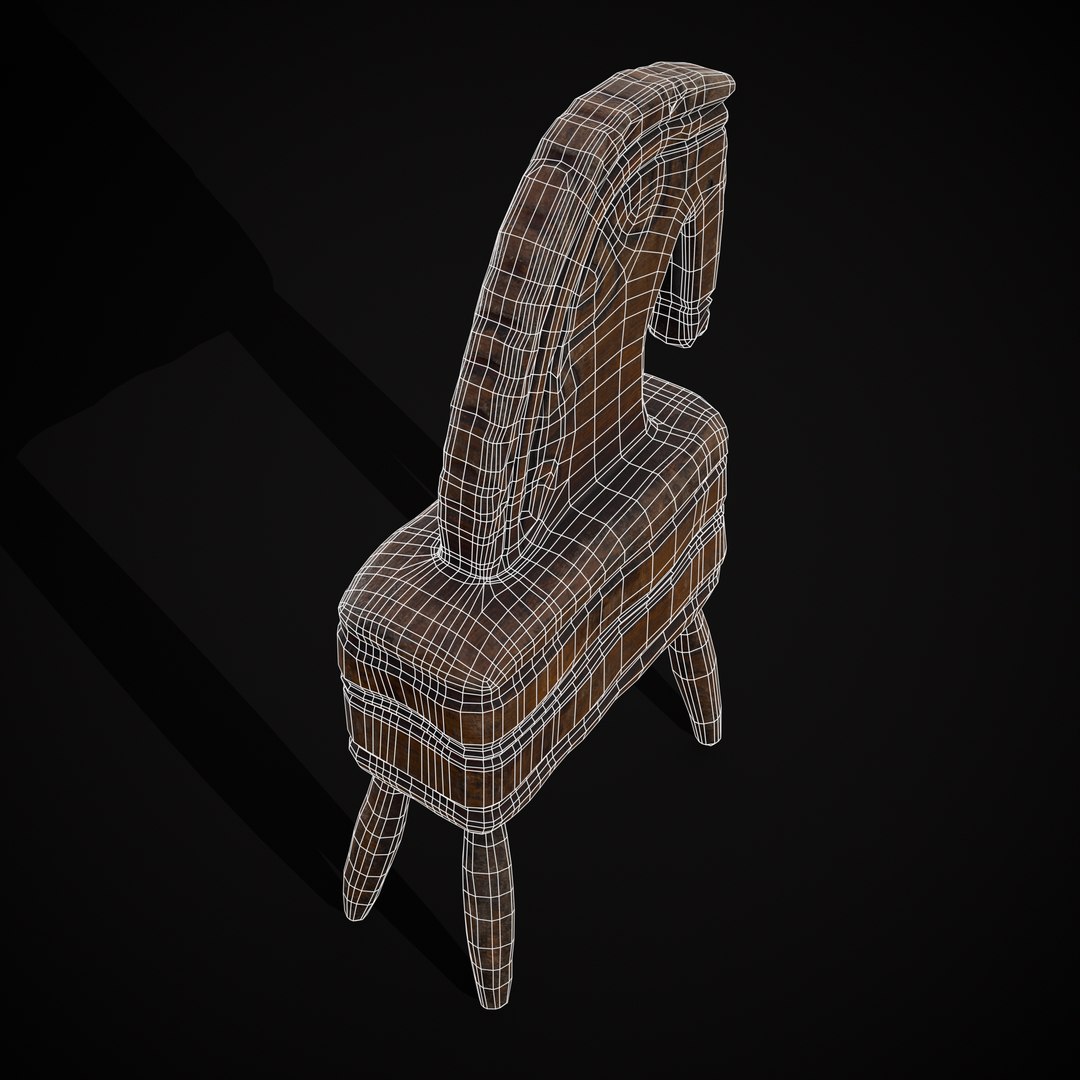 Carved Medieval Horse Toy 3D - TurboSquid 2078636