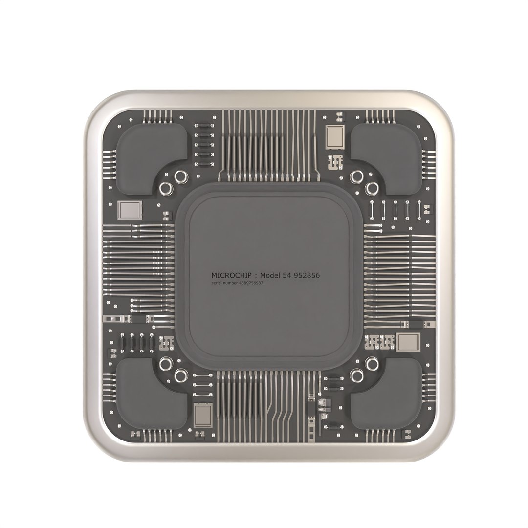 芯片3D模型 - TurboSquid 2182616