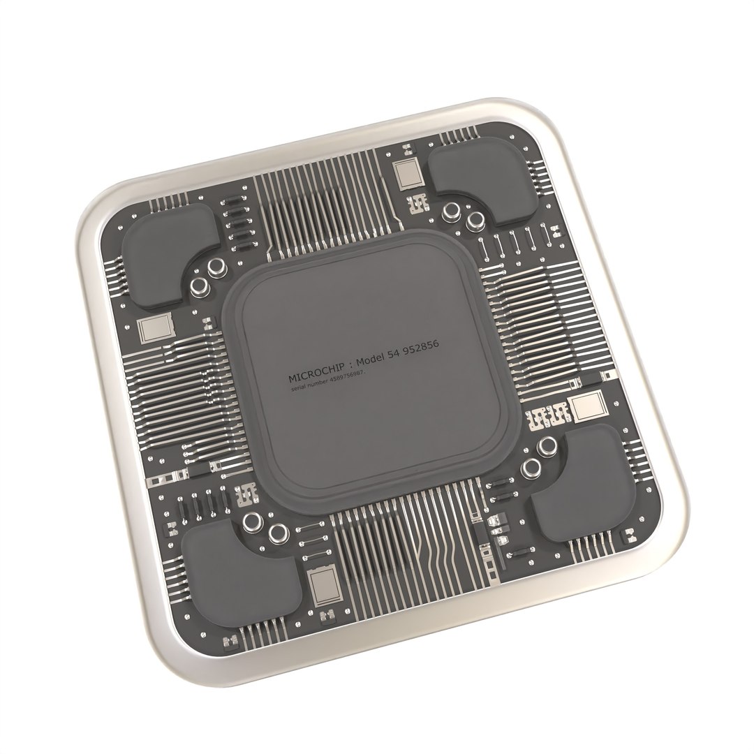 Chip 3D Model - TurboSquid 2182616
