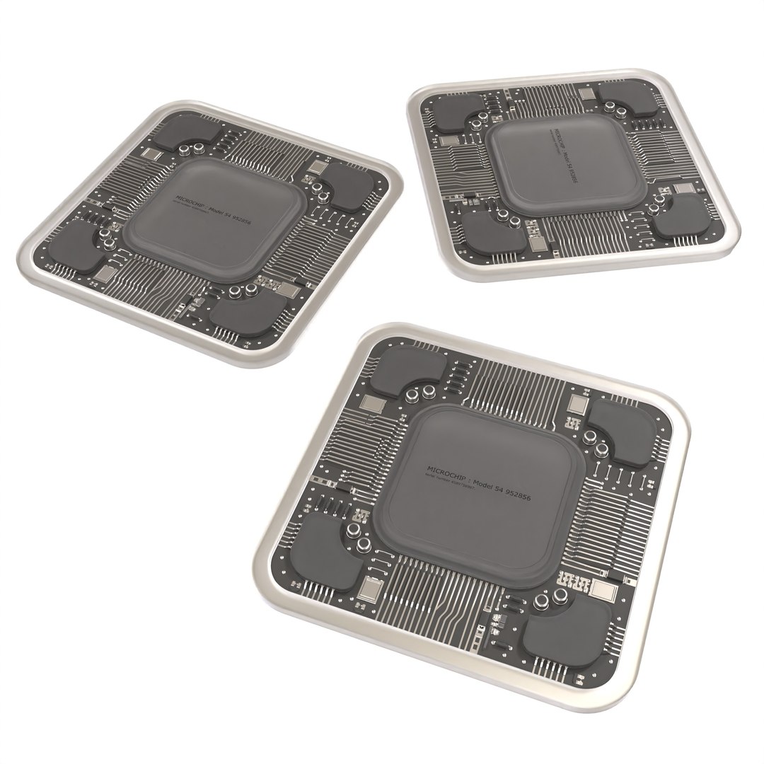 Chip 3D model - TurboSquid 2182616