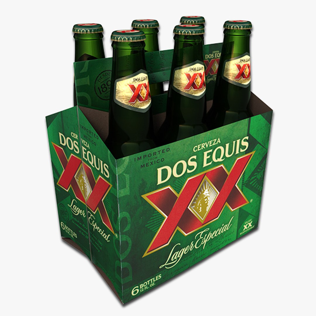 3d Model Pack Dos Equis Beer