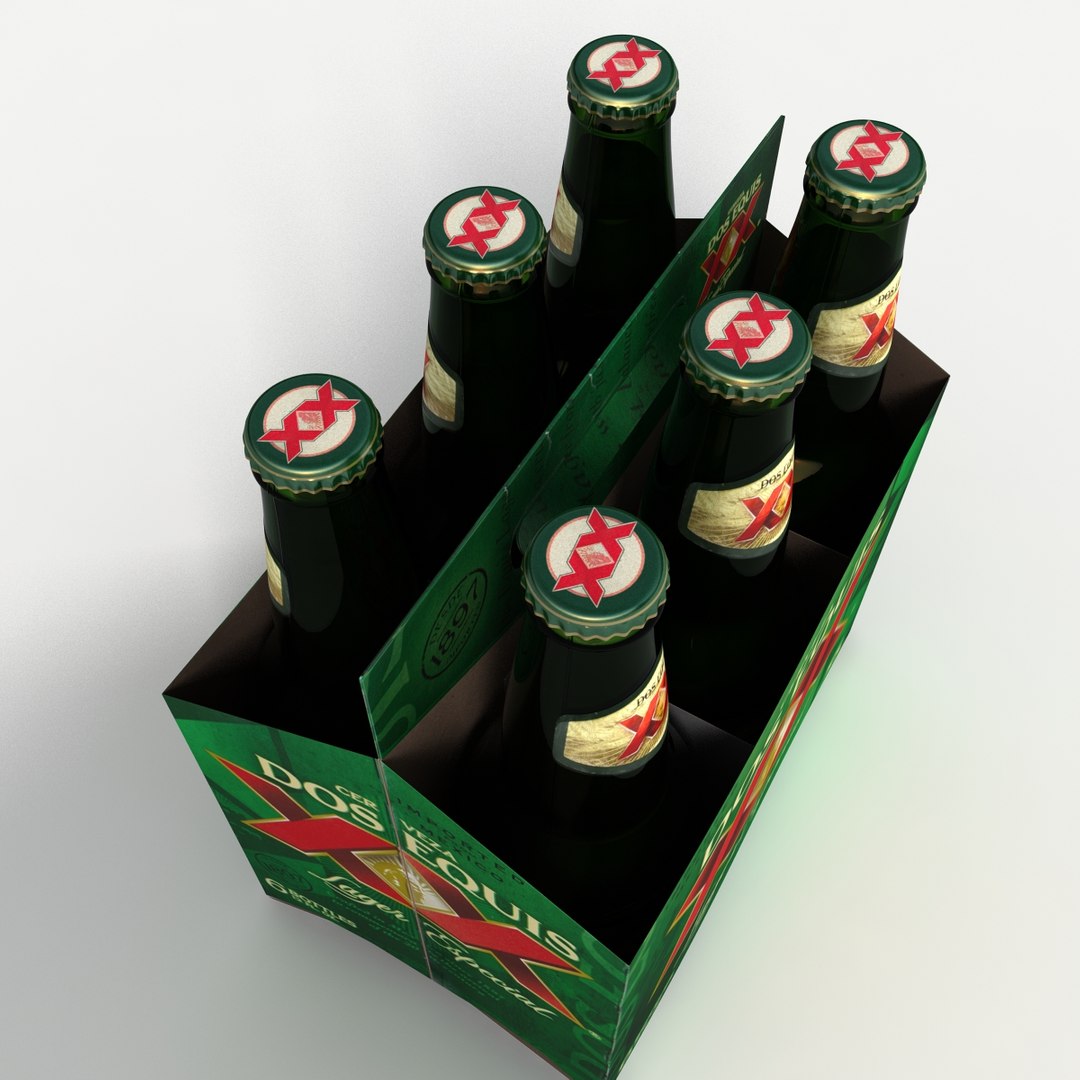 3d Model Pack Dos Equis Beer