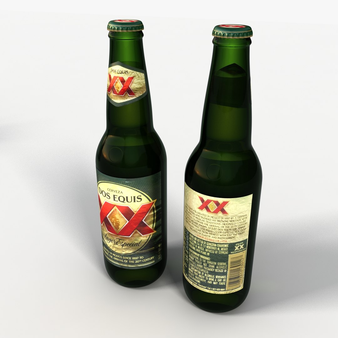 3d Model Pack Dos Equis Beer