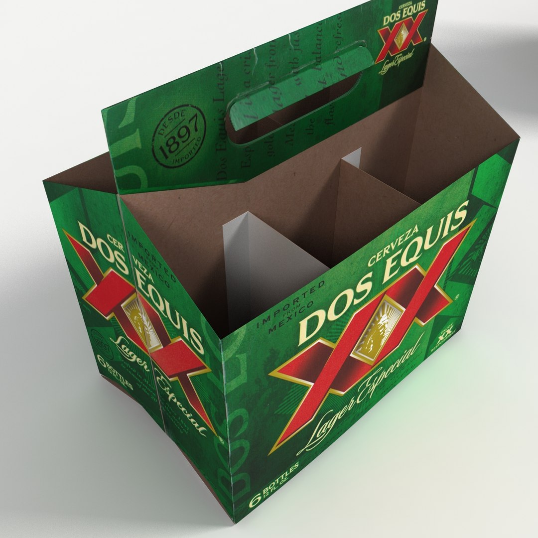 3d Model Pack Dos Equis Beer