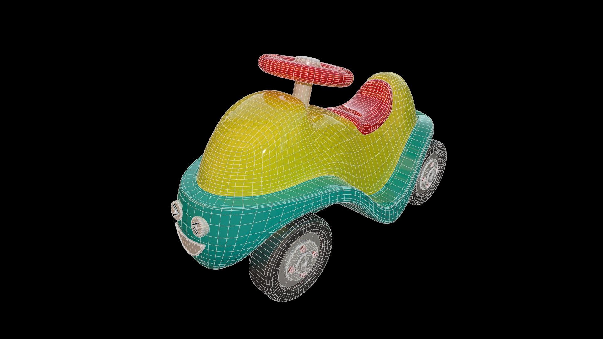 Cartoons Car 3D Model - TurboSquid 1386548