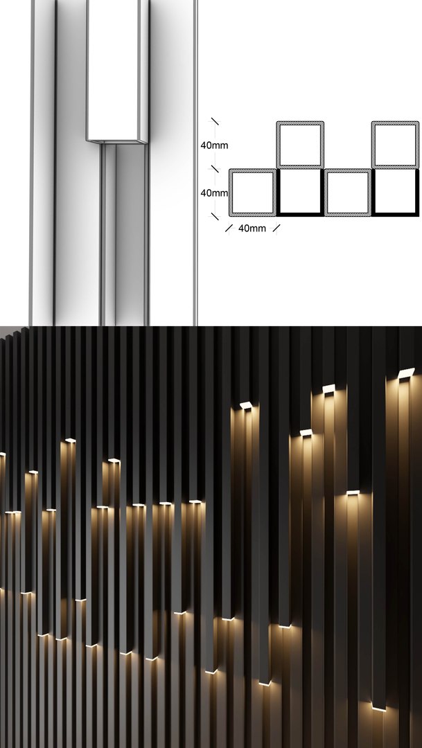 3D Wall Decorate Light Box Model - TurboSquid 1490365