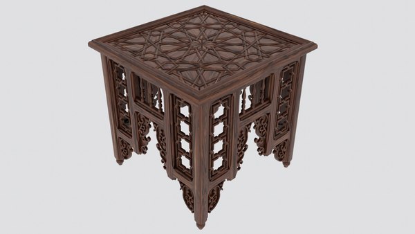 modelo 3d Mesa arabesca - TurboSquid 2383338