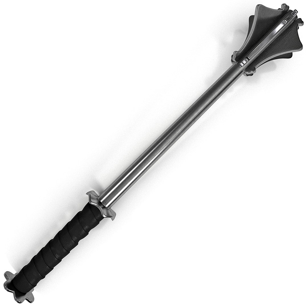 3d Flanged Mace