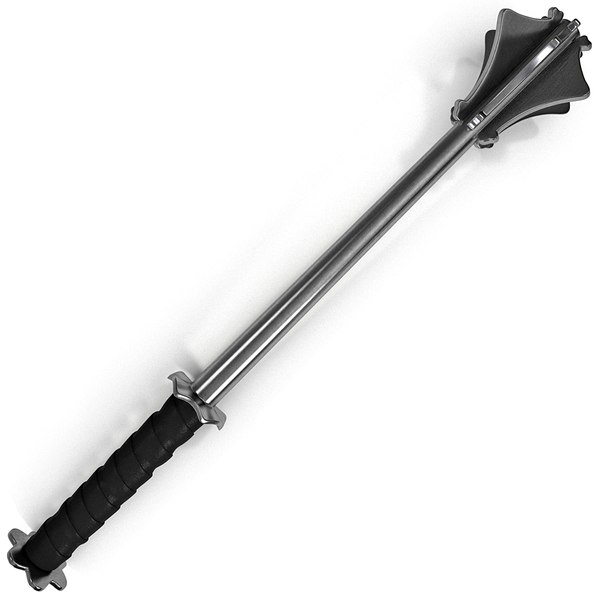 3d flanged mace