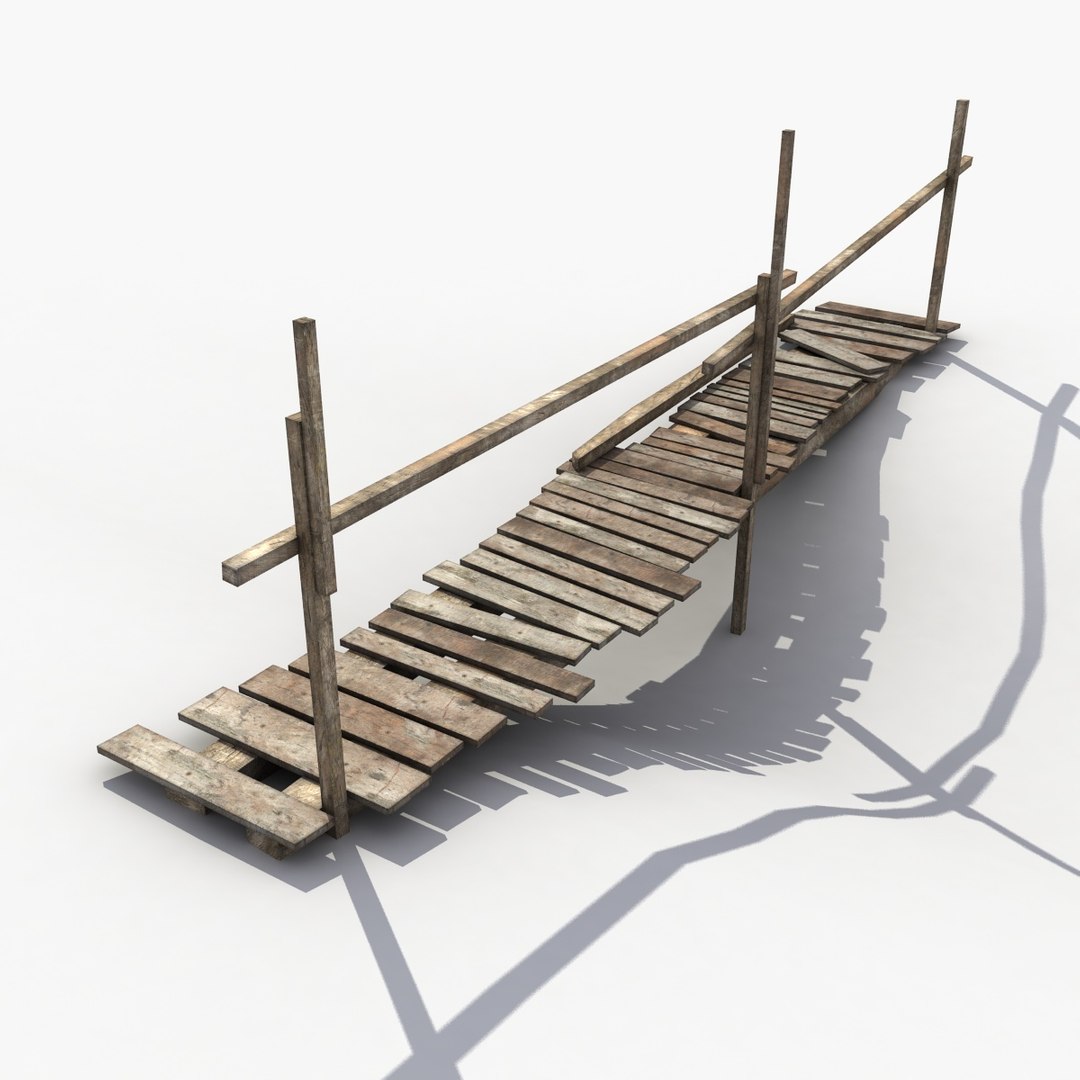 3d Old Pedestrian Bridge