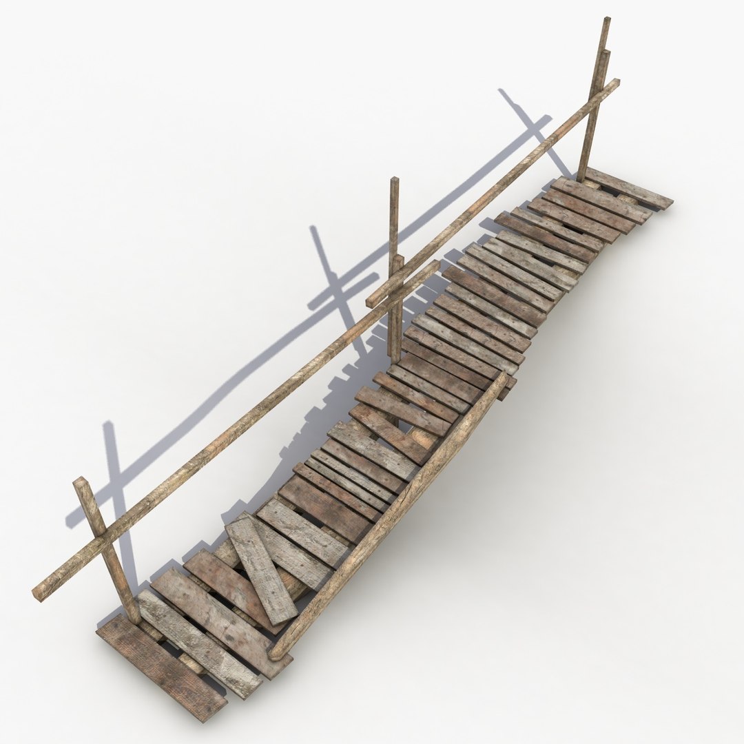 3d Old Pedestrian Bridge