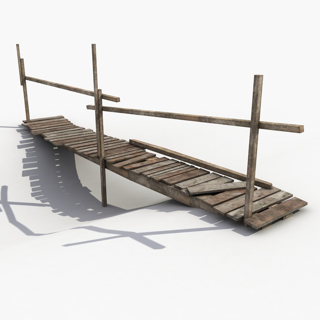 3d Old Pedestrian Bridge