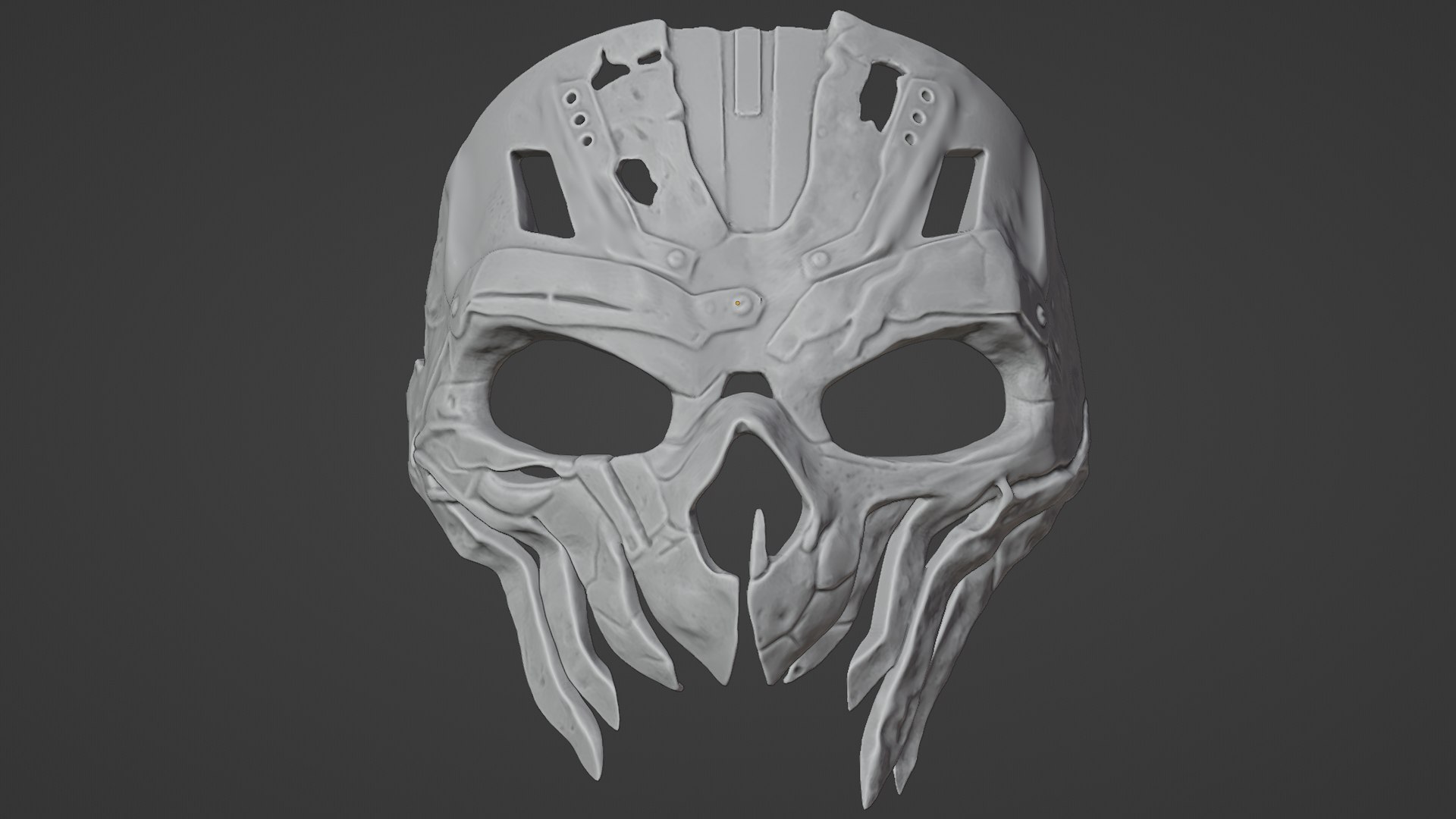 3D Model 8 Ghost Masks - TurboSquid 2283851