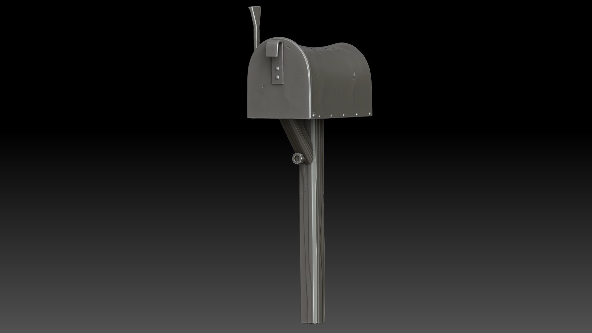 3D Model Stylized Mailbox - TurboSquid 2030116