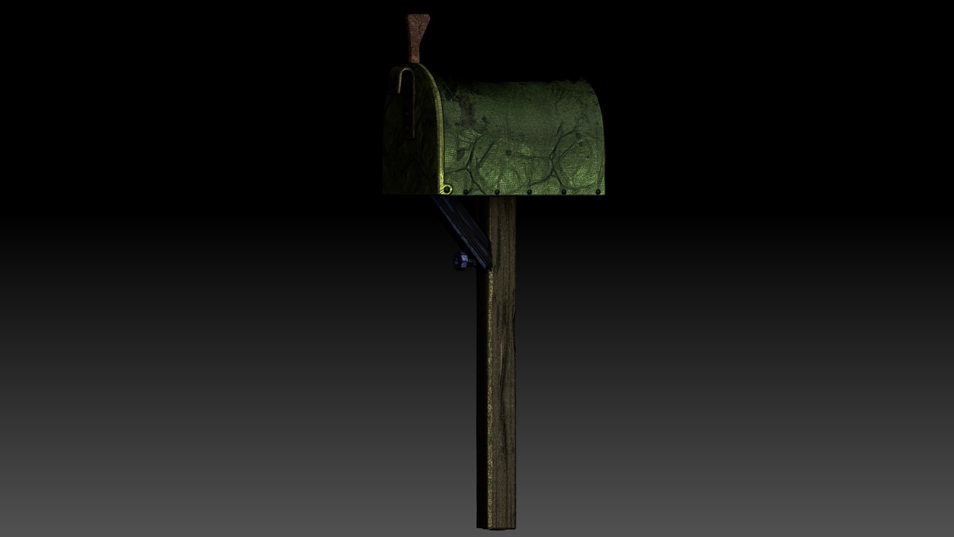 3D Model Stylized Mailbox - TurboSquid 2030116