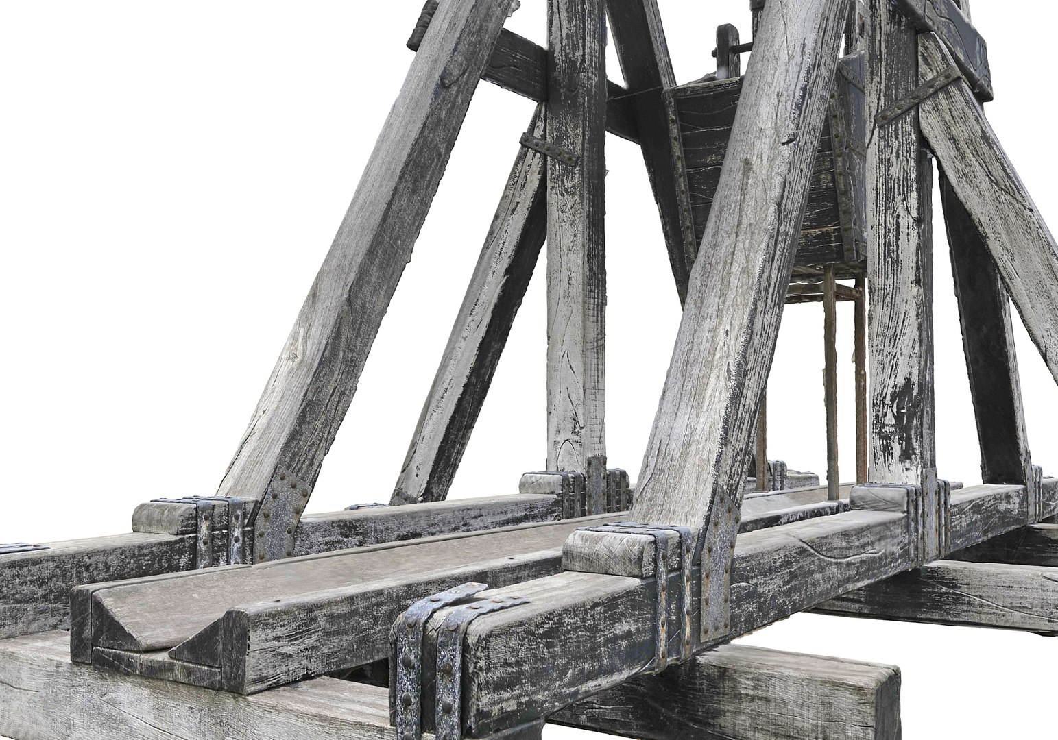 3D A Real Roman Catapult 2 - TurboSquid 1873158