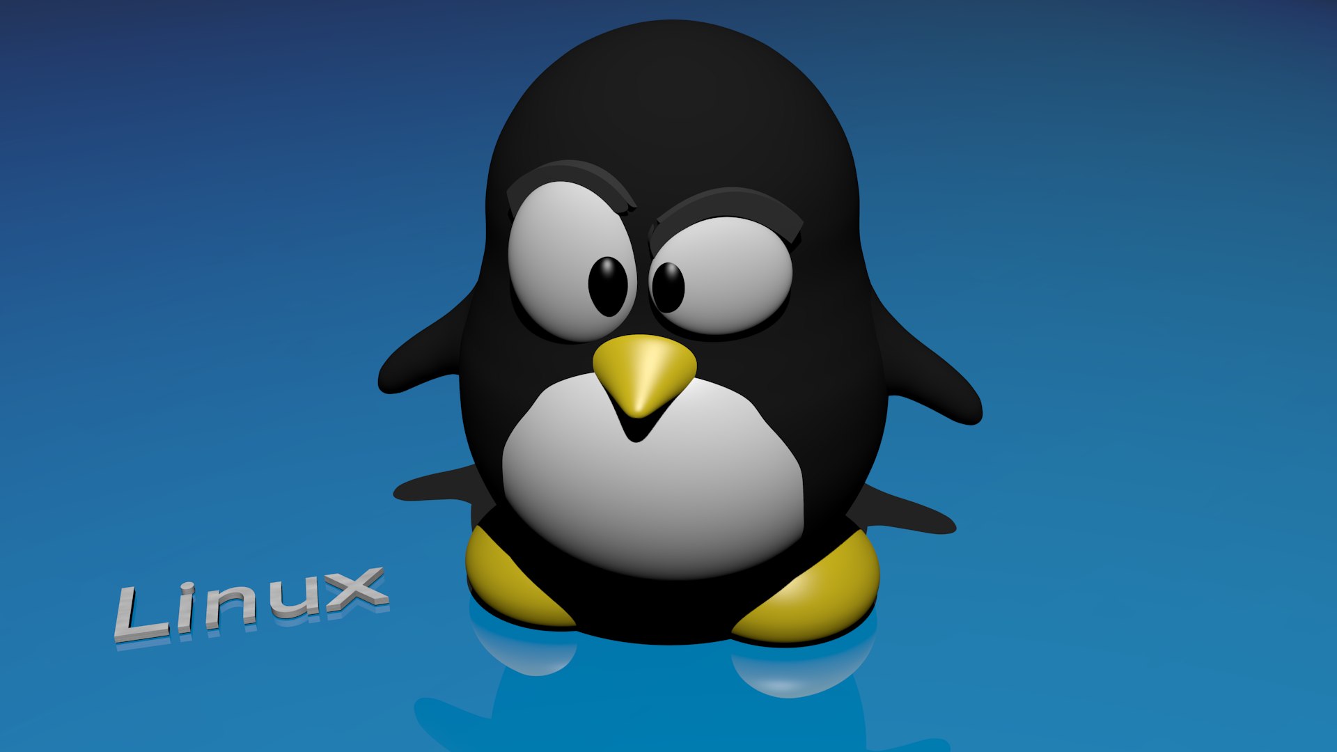 tux 3d model