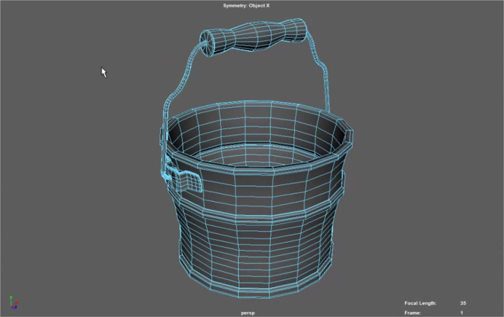 3D Cartoon Bucket Model - TurboSquid 1577529