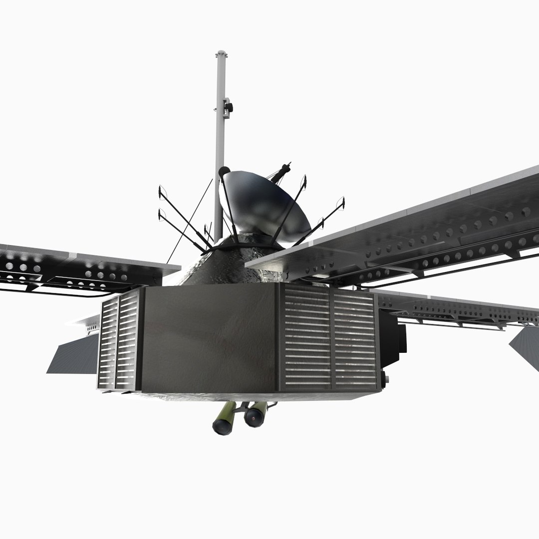 3d Model Mariner 4 Spacecraft