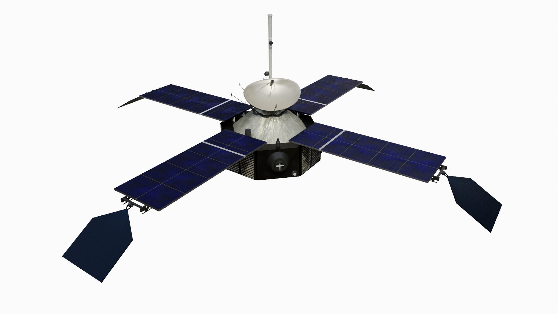 3d Model Mariner 4 Spacecraft