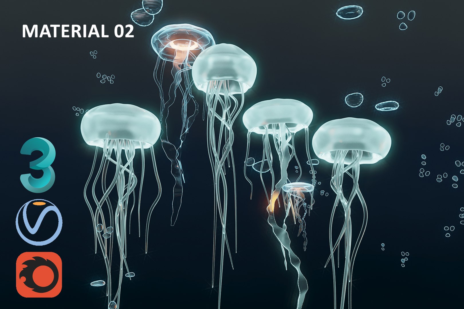 3D Model JellyFish - TurboSquid 2070880
