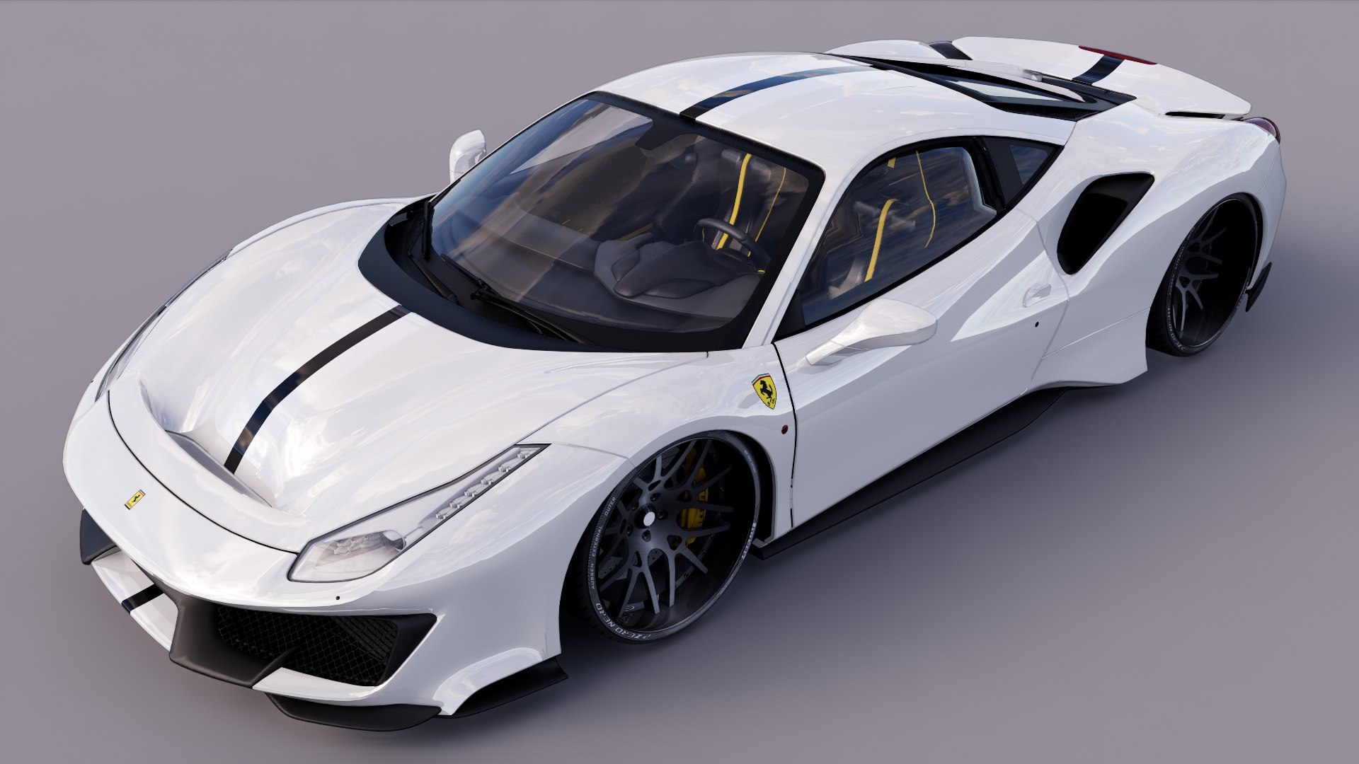 3D Sport Car Ferrari 488 - TurboSquid 2195047