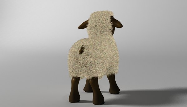 Cartoon sheep rigged 3D model - TurboSquid 1291453